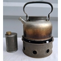 1940s sirram kettle stove and meths tin