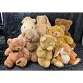 Soft toys including lovely vintage Russ and Salco teddy bears along ...