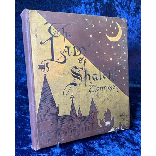 Beautifully illustrated First Edition of The Lady of Shalott by Lord ...