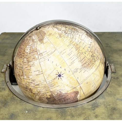 ANDREW MARTIN GLOBE LOW TABLE, industrial design, 140cm x 75cm.