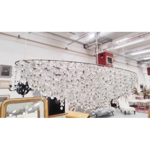 LOLLI E MEMMOLI UGOLINO ELLIPTIC CHANDELIER, by Ivan Lolli and Mario ...