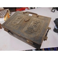 Victorian British army traveling military strong box.