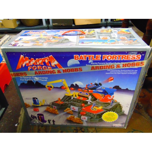 Boxed Manta Force battle fortress.