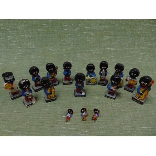Collection of Robertson's jam promotional figures.