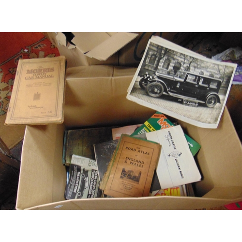Box of ephemera.