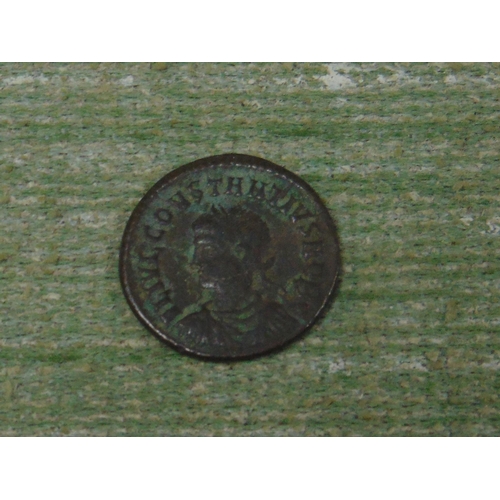 Roman copper bronze coin of Constantine the Great 306-337 AD.