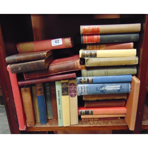 Interesting collection of books.