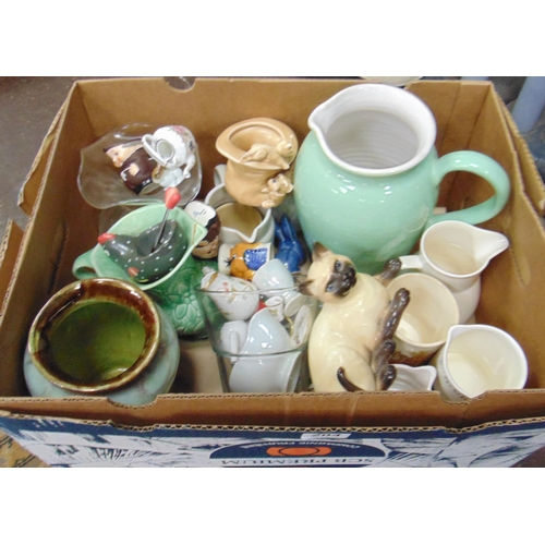 Box of mixed items.