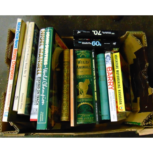 Small quantity of books.