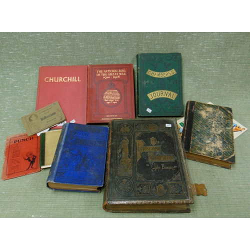 Small quantity of books.