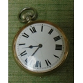 An oversized pocket watch.