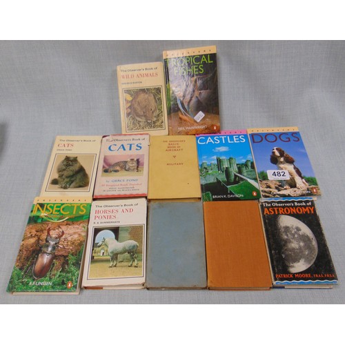 Small quantity of Observer books.