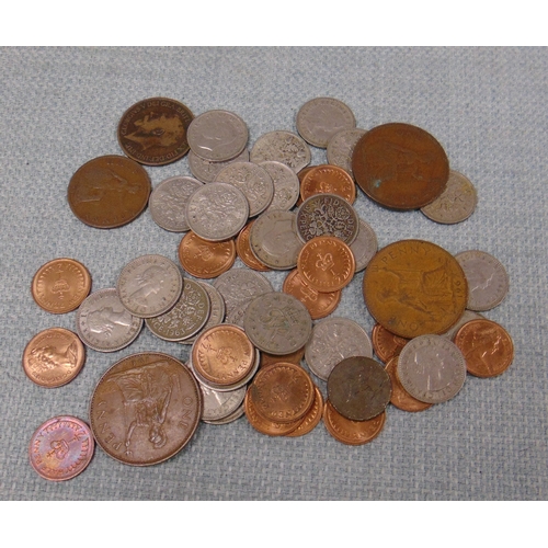Mixed coins.