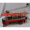 Meccano trolley bus, 12 x 26 x 7.5" deep.