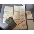 WW2 German Wehrpass and post war work documents All in good condition ...