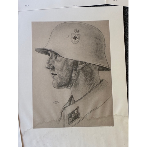 Group of WW2 German SS Prints by Wolfgang Willrich Group of pre WW2 ...