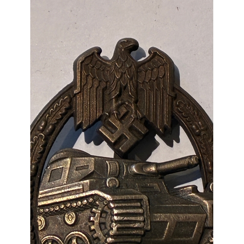 WW2 German Army / SS Panzer Assault Badge 50 Engagements Multi part ...