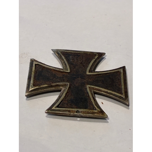 Two WW2 German Iron Crosses One first class being single piece and non ...