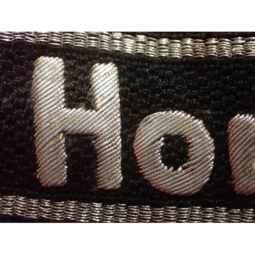 WW2 German SS Officer, Horst Wessel Division cuff title 18TH PANZER ...