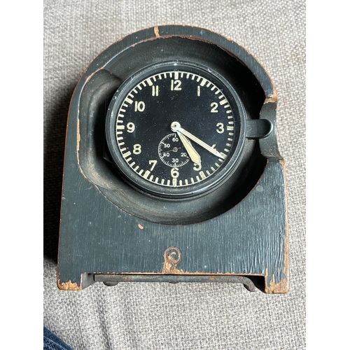 WW2 GERMAN CLOCK FROM LUFTWAFFE ME109 We are informed by the vendor ...