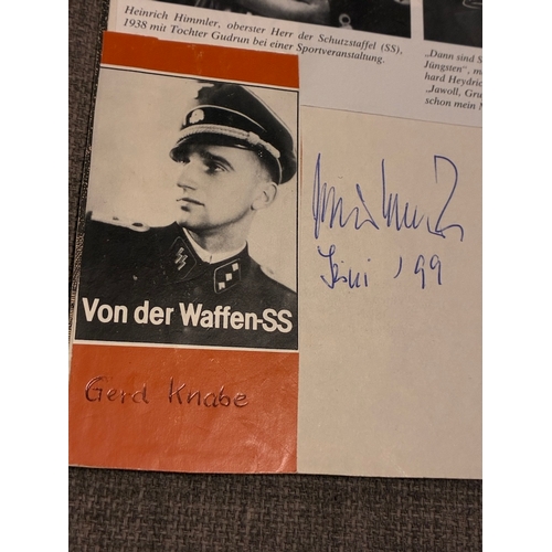 Miscelaneous Grouping of WW2 German Paperwork Group consists of notes ...