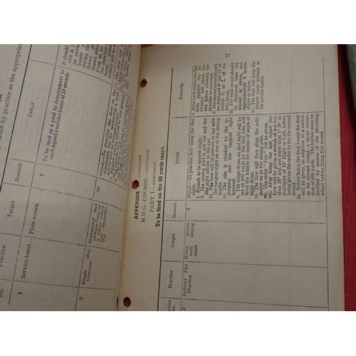 Four WW2 British army training pamphlets 180 mm tall, complete and in ...