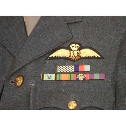 Post WW2 RAF DFC Winners Tunic Badly mothed as per photos