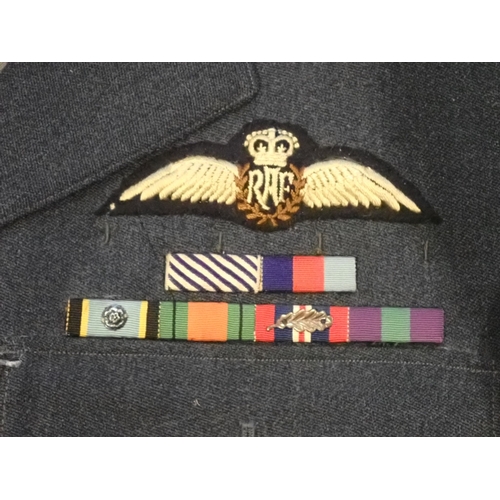 Post WW2 RAF DFC Winners Tunic Badly mothed as per photos