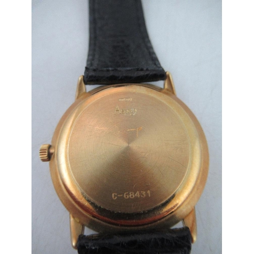 An 18k yellow gold Audemar Piguet duel time zone automatic Wrist Watch ...