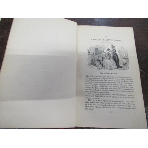 "The Young Lady's Book - A manual", Henry G. Born, 1844 sixth edition ...