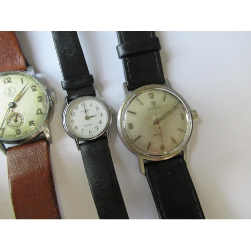 A stainless steel Tissot Seastar watch, together with a 'Myr Prima ...