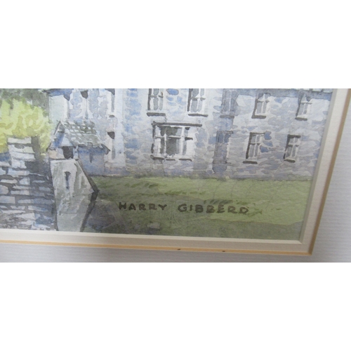 Harry Gibberd, watercolour, Curium landscape, 16ins x 19ins