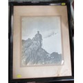 A framed photograph signed by Frank Wild, Raymond Priestley and ...