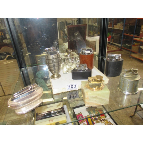 Qty Assorted Table Lighters