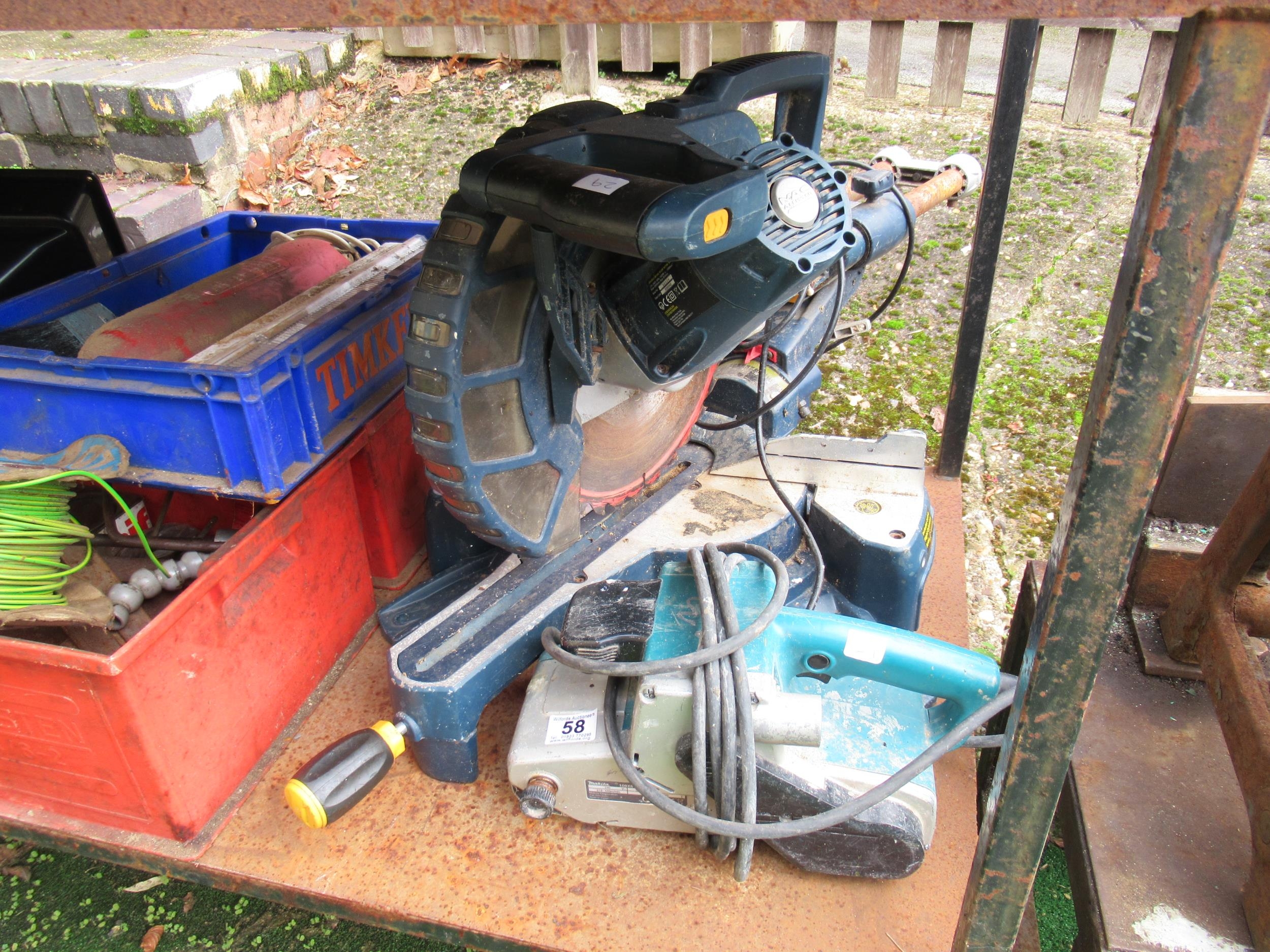 MacAllister Mitre Saw & Planer