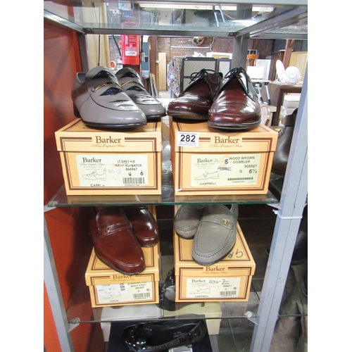 4 Prs Vintage Boxed Barker Shoes