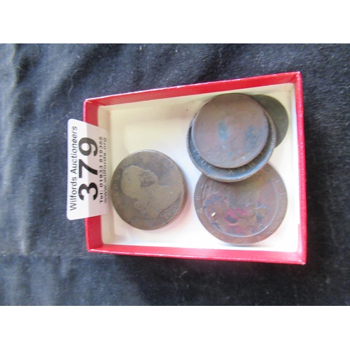 Assorted Georgian Coins.
