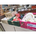 4 Boxes Assorted Bric a Brac