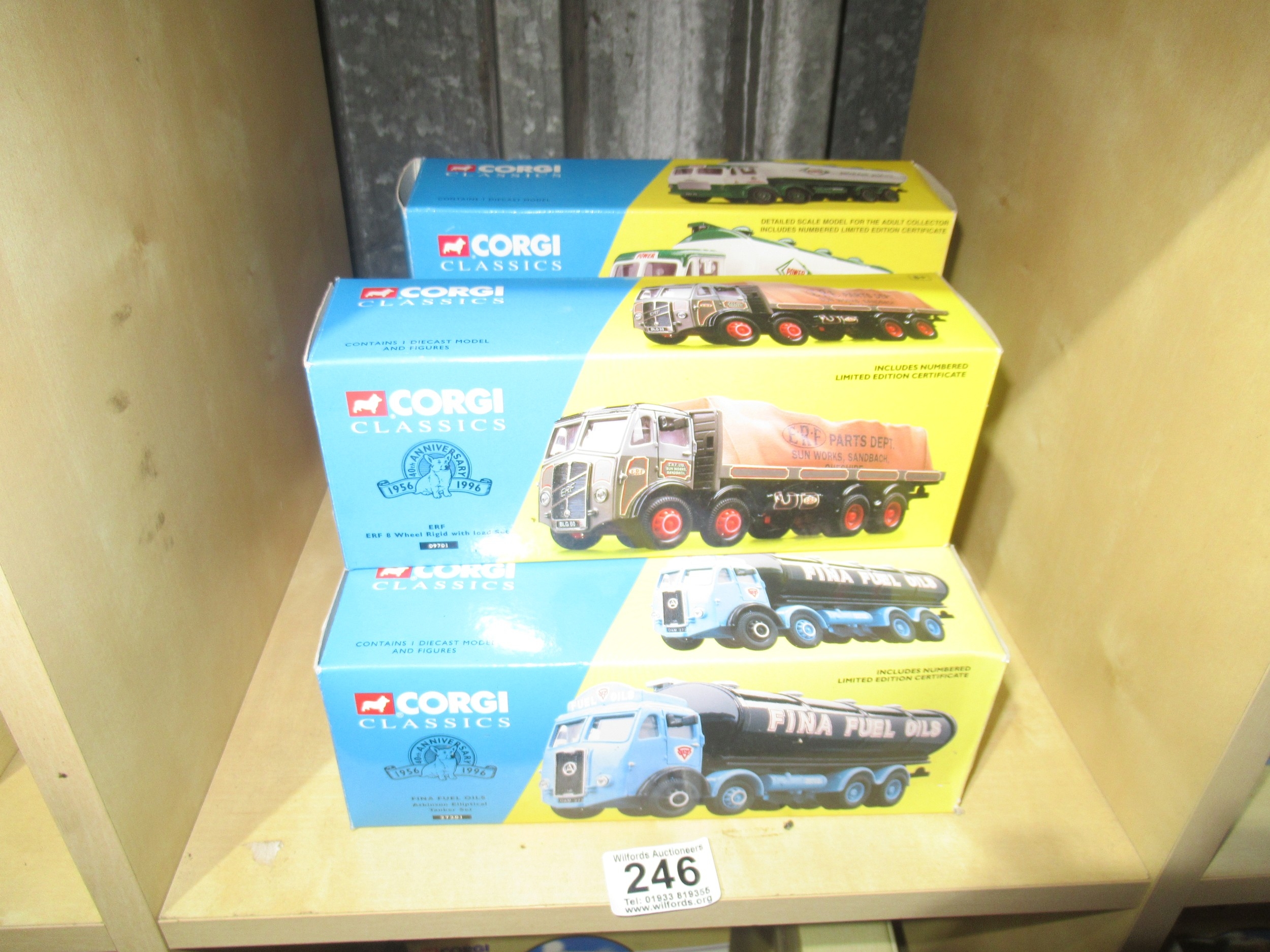 6 Boxed Corgi Classic Lorries