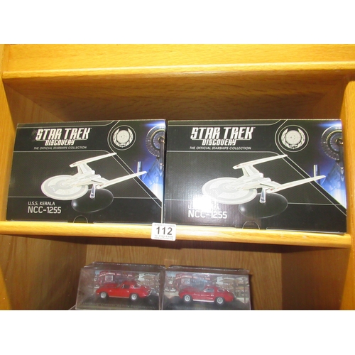 2 Boxed Star Trek Vehicles