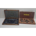2 vintage tap and die sets.