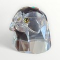 Swarovski 'Hawks Head' 4.5cm high with tube. Shipping group (A).