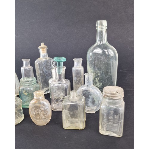 Large Collection of 39 Antique and Vintage Bottles to include three ...