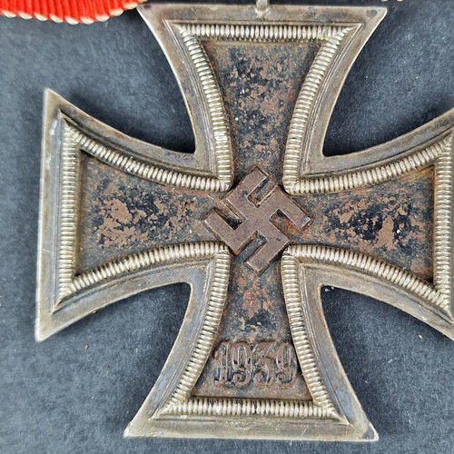 WWII German Iron Cross 2nd Class, Maker Marked “66” (Friedrich Keller ...