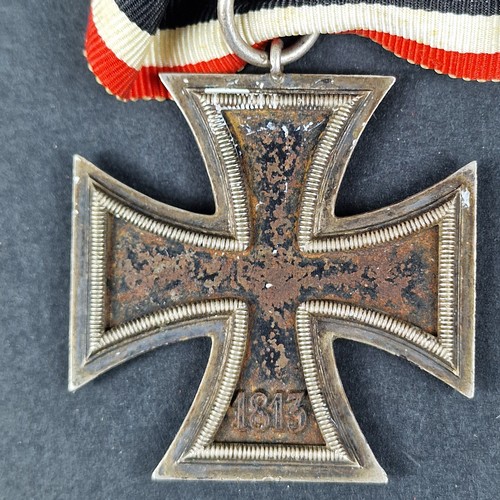 WWII German Iron Cross 2nd Class, Maker Marked “66” (Friedrich Keller ...
