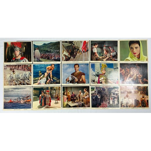 Quad Poster and Lobby Cards for Ben Hur and The Ten Commandments - A ...