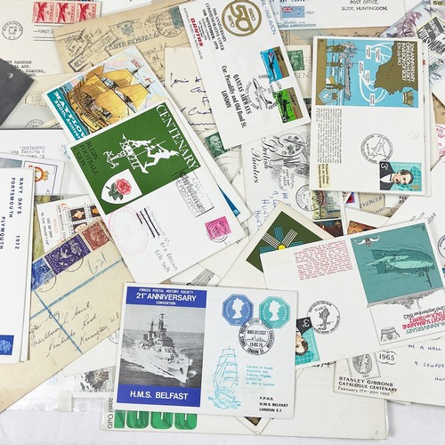 Large Collection of First Day Covers, stamped envelopes together with ...