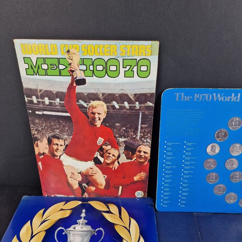 Football Memorabilia Collection - Includes a complete 1970 world cup ...