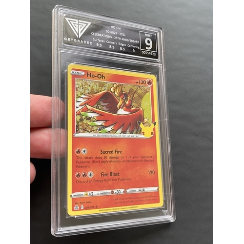 POKÉMON HO-OH GRADED CARD - A graded Ho-Oh Pokemon card. Set ...