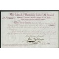 Great Britain: Cannock & Wimblebury Colliery Co. Ltd., £10 share, 1873 ...
